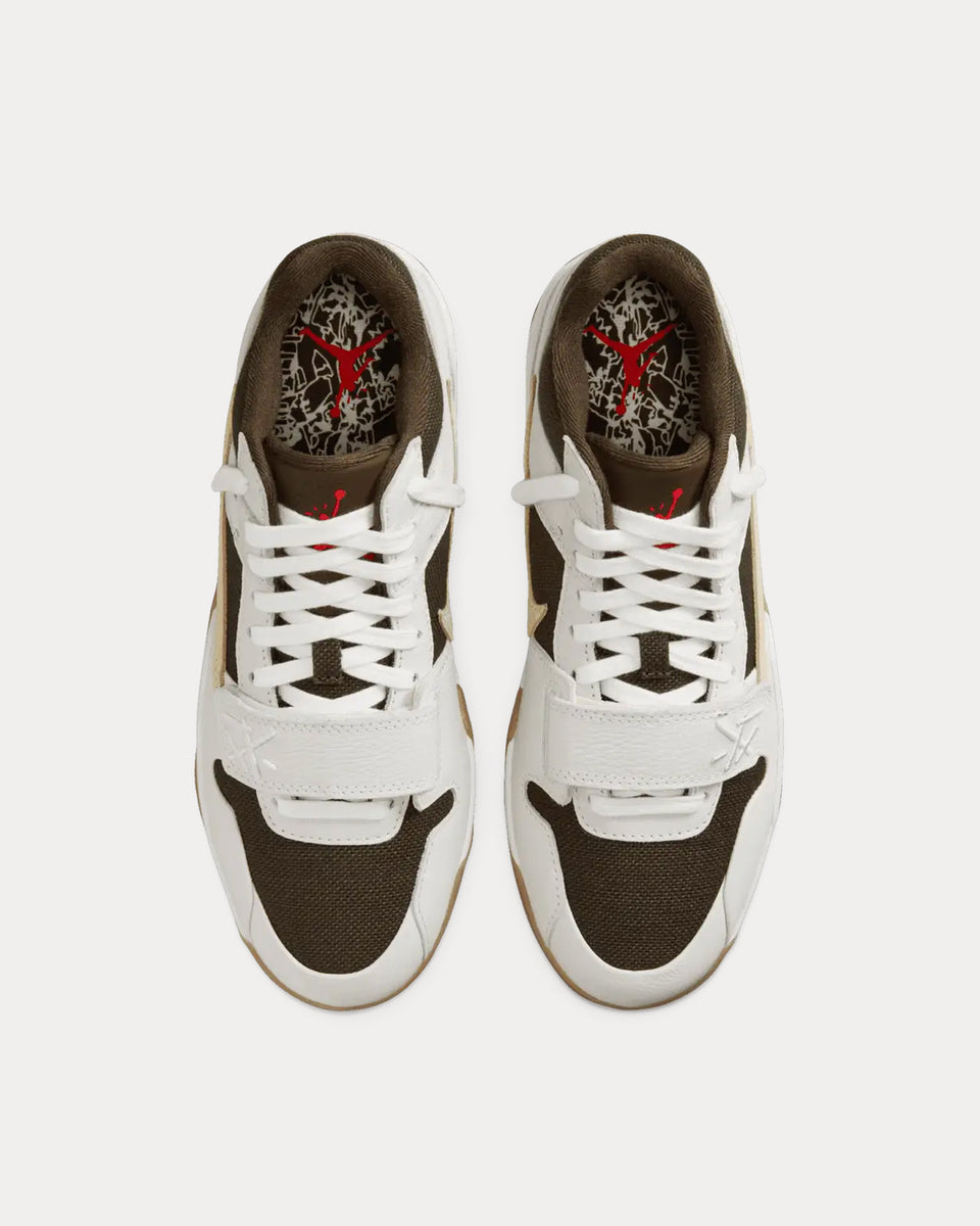 Jordan x Travis Scott Jumpman Jack TR Sail / Dark Mocha Mid Top ...