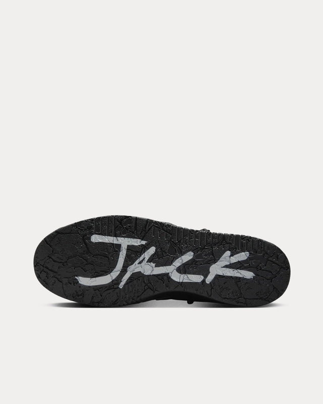 Jordan x Travis Scott Unisex CJ1 T-Rexx Black / Dark Mocha Low Top Sneakers