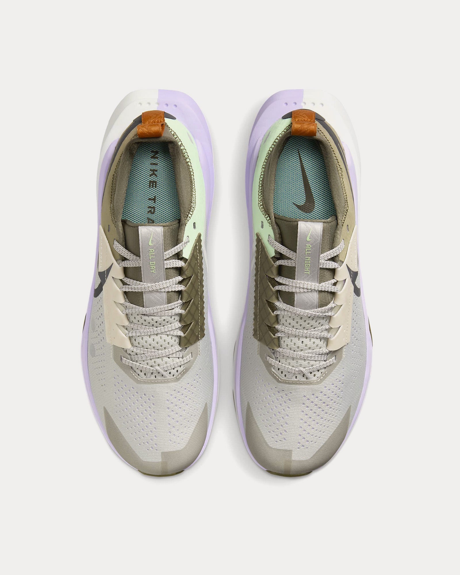 Nike Zegama Trail 2 Light Iron Ore / Vapor Green / Lilac Bloom ...