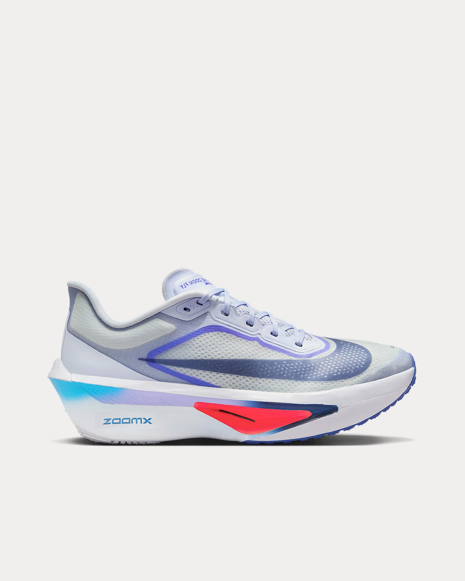 Nike Men's Zoom Fly 6 Ghost / Football Grey / Blue Lightning / Blue ...