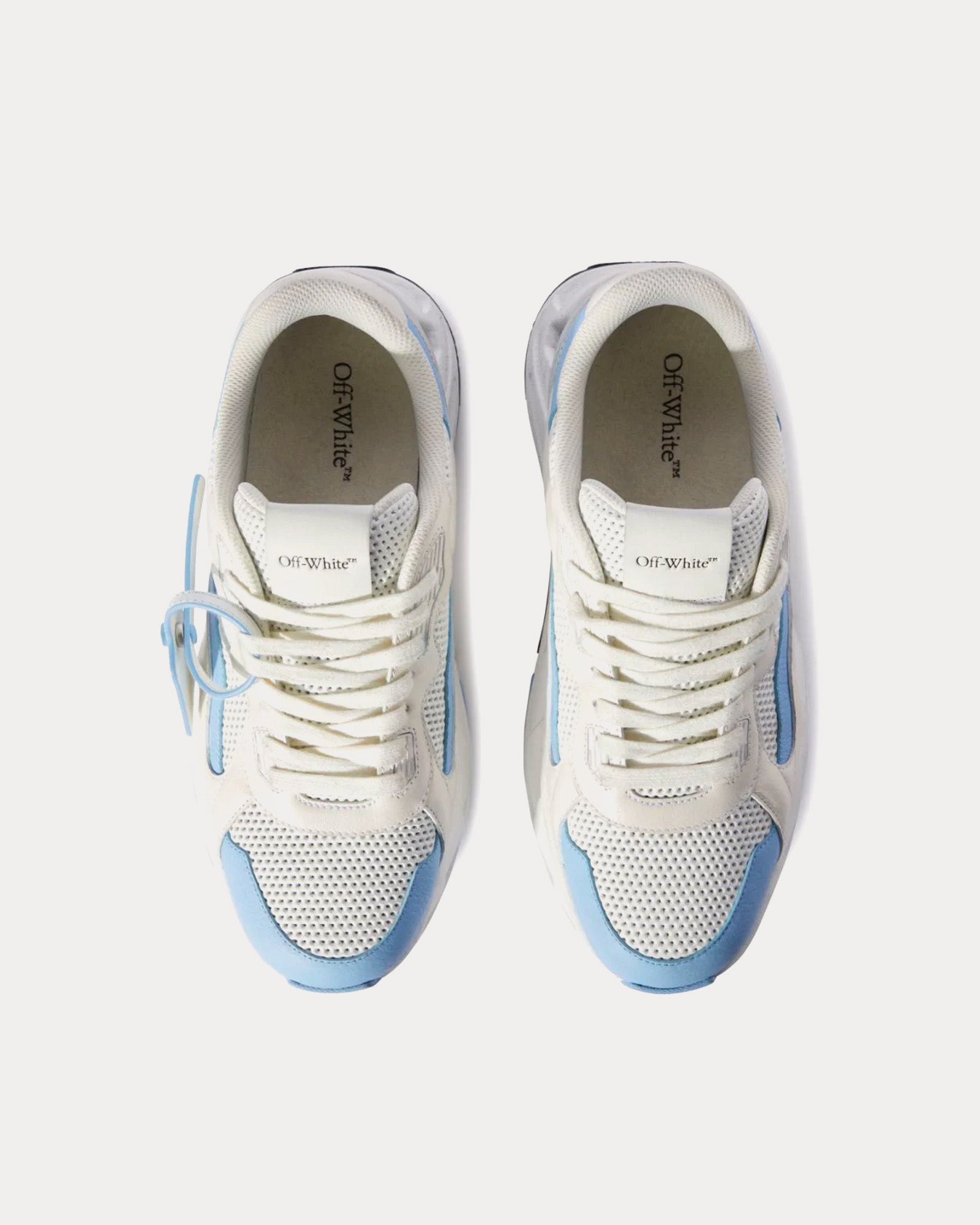 Off-White Women's Kick Off White / Blue Low Top Sneakers & Trainers