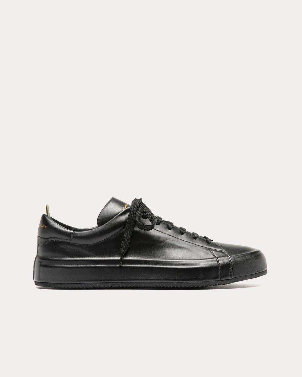 Officine Creative Easy 001 Leather Black Low Top Sneakers - Sneak in Peace