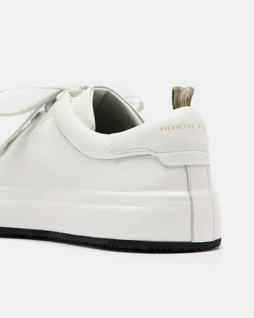 Officine Creative Easy 001 Leather White Low Top Sneakers - Sneak in Peace