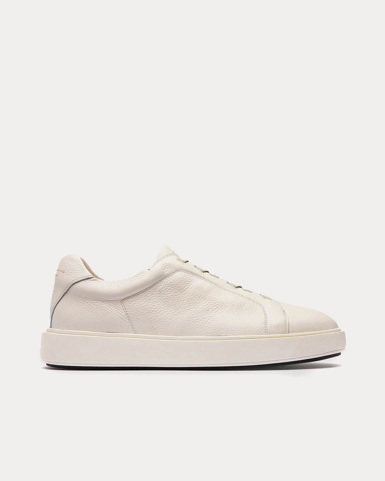 Officine Creative Men's Slouch 001 Leather White Low Top Sneakers ...