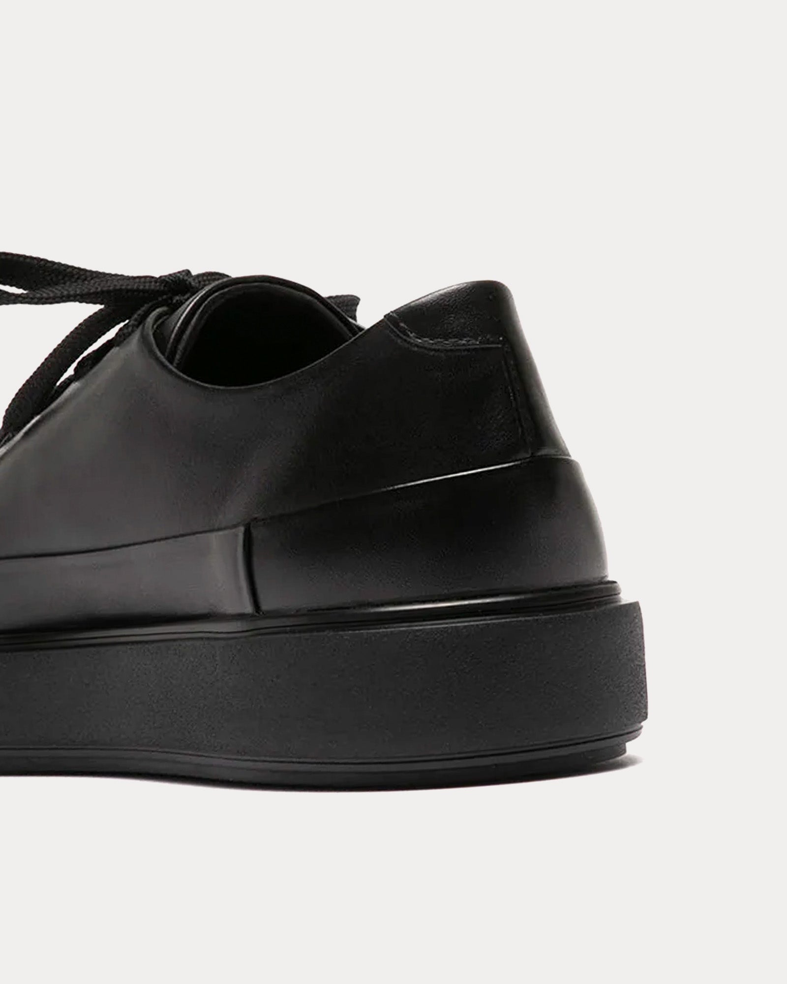Officine Creative Release Leather Black Low Top Sneakers - Sneak in Peace