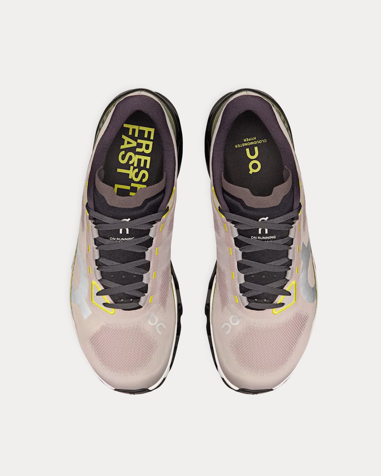 On Running Men's Cloudmonster Hyper Fade / Lime Running Shoes