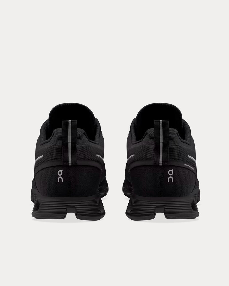 On Running Men's Cloud 5 Waterproof All Black Running Shoes