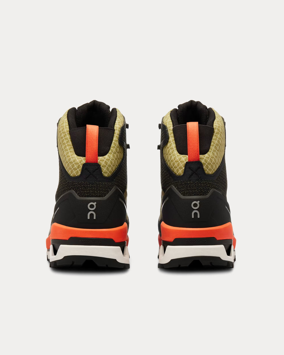 On Running Cloudalpine Waterproof Safari / Black Hiking Boots - Sneak ...