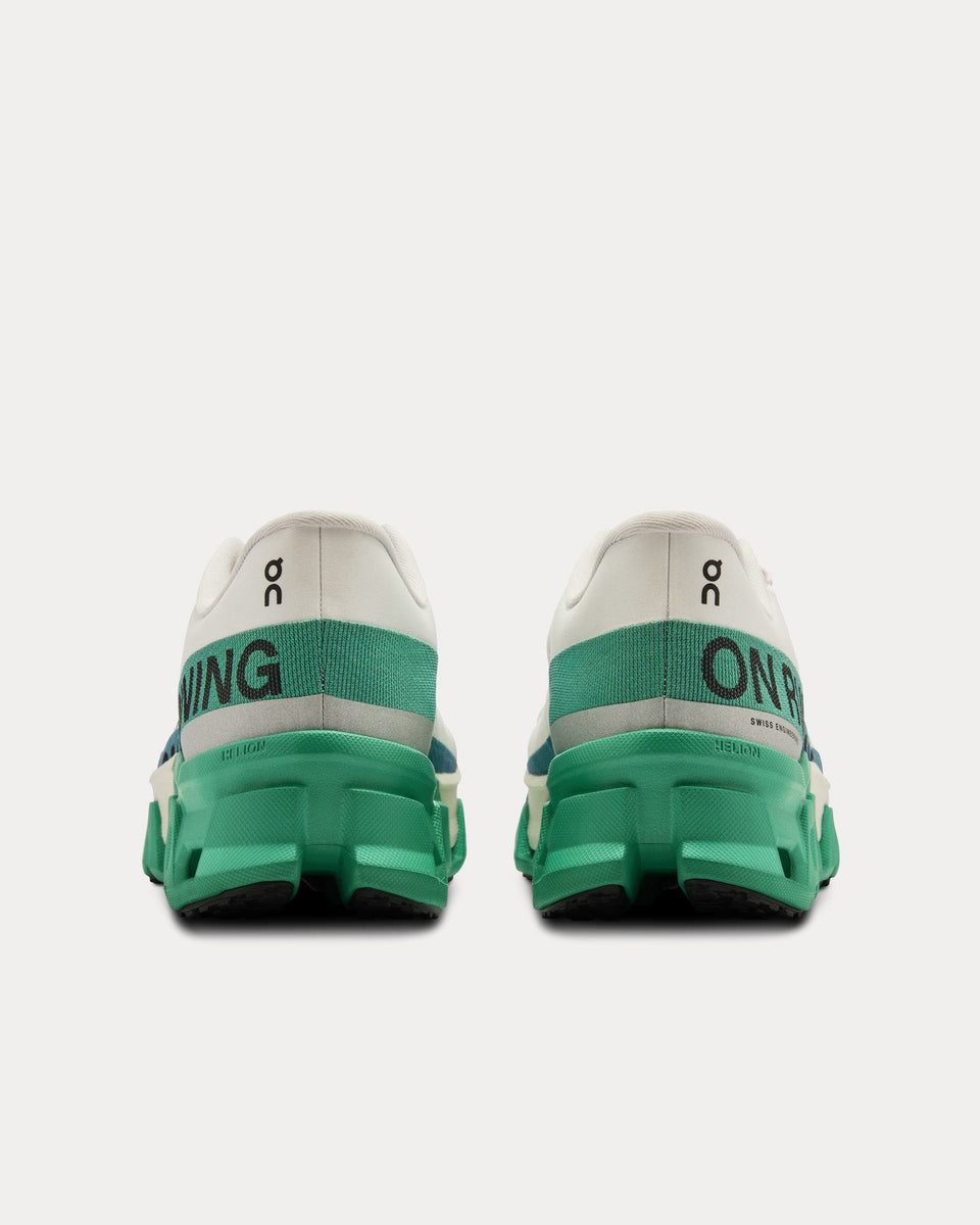 On Running Cloudmonster Hyper Undyed / Mint Running Shoes - Sneak in Peace