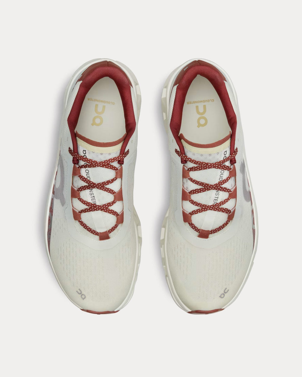On Running Cloudmonster LNY Ivory / Ruby Running Shoes - Sneak in Peace