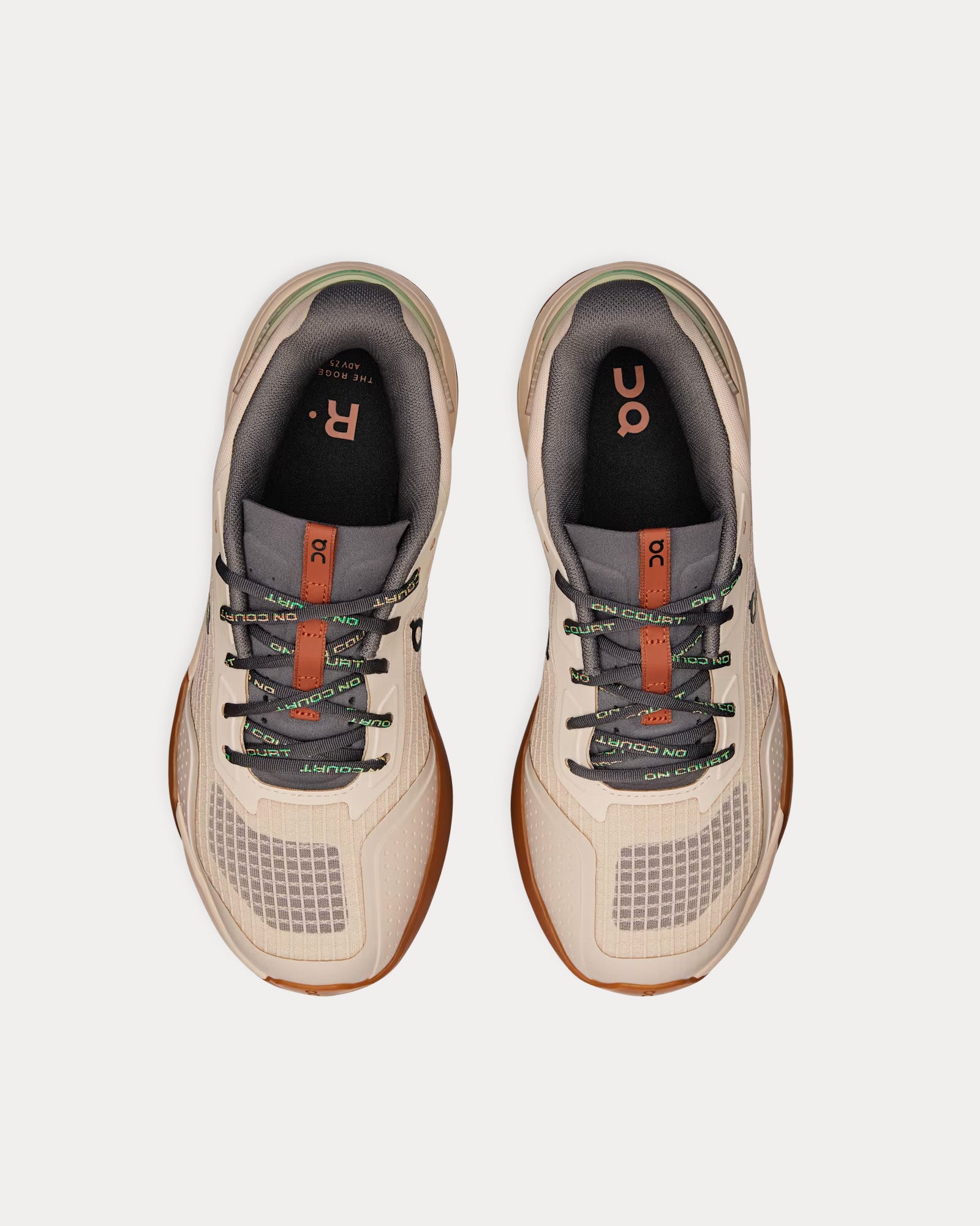 On Running Men's The Roger ADV Z5 Cream / Almond Tennis Shoes