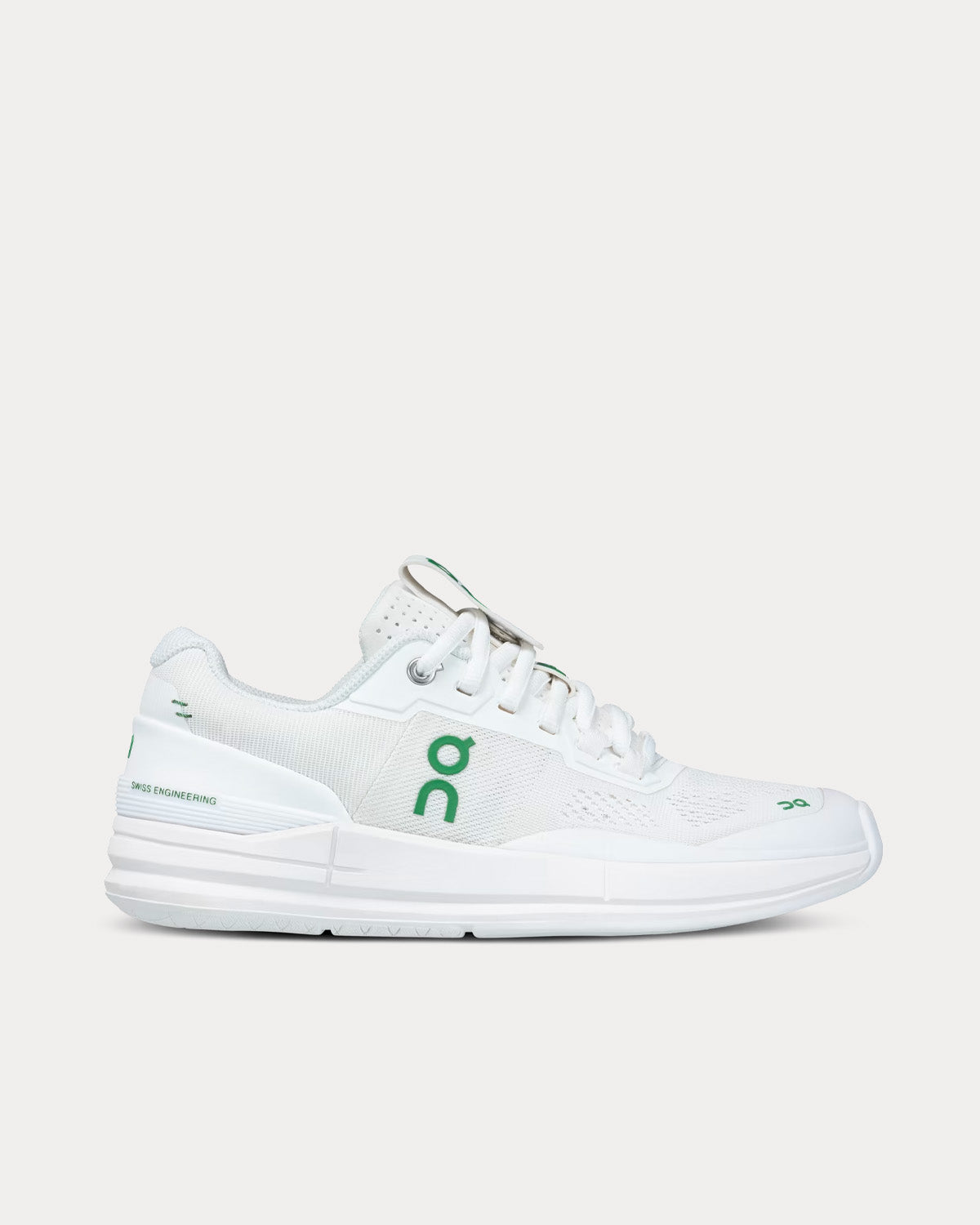 On Running The Rodger Pro White / Green Low Top Sneakers - Sneak in Peace