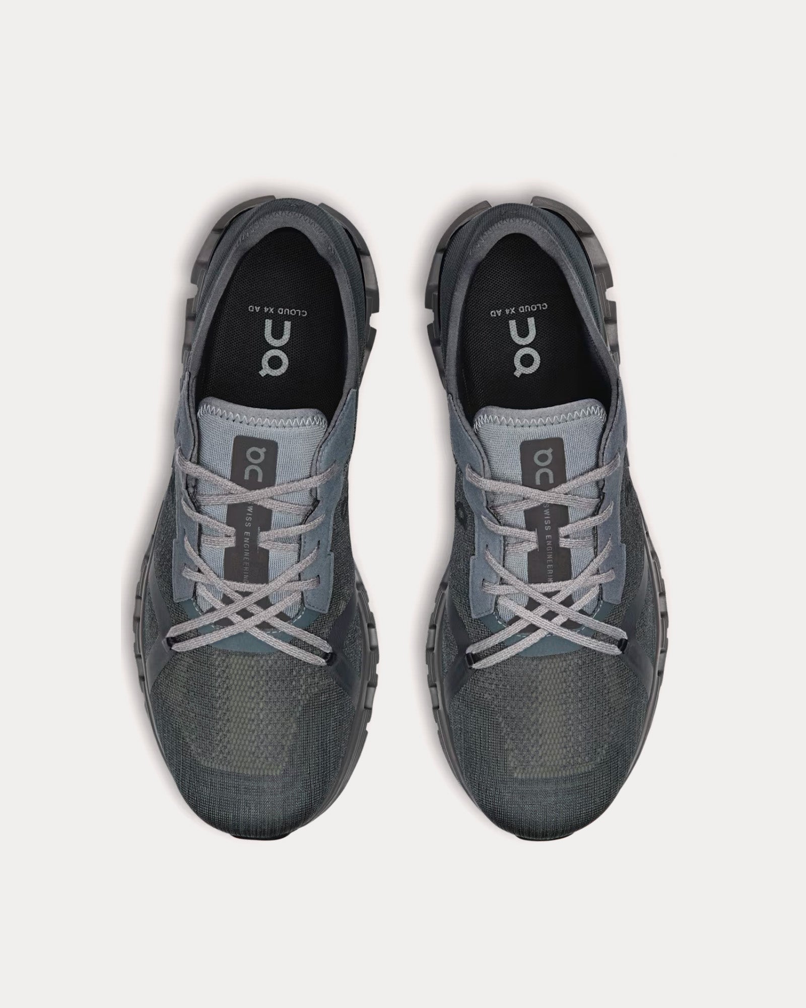On Running Men's Cloud X 4 AD Stone / Black Running Shoes