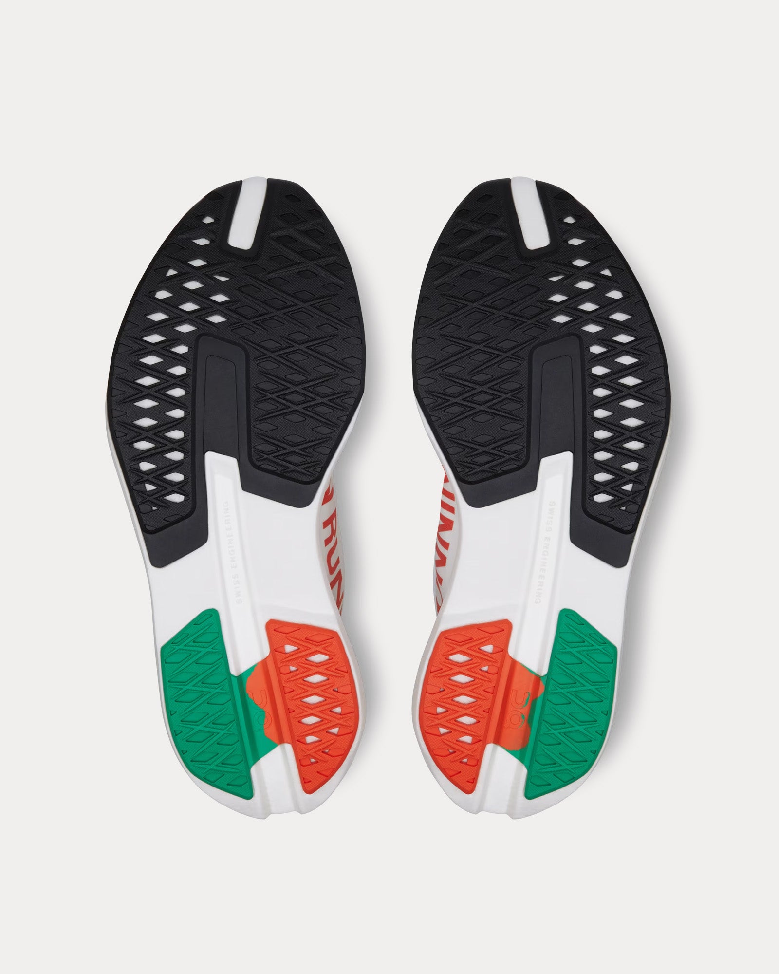 On Running Men's Cloudboom Zone White / Flame Running Shoes