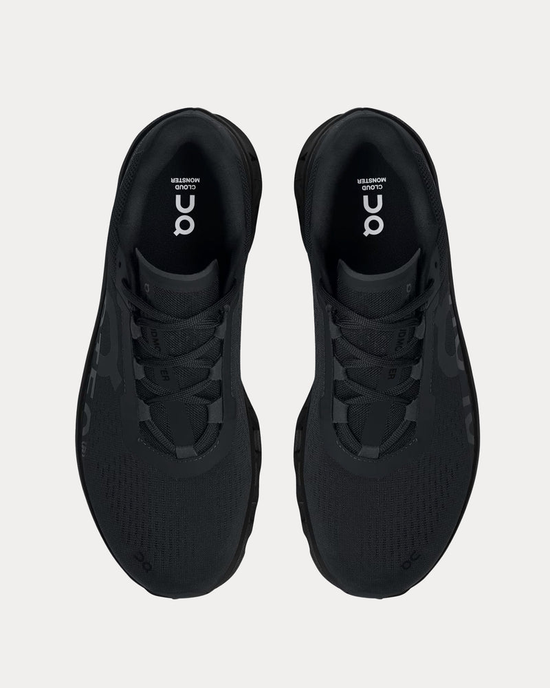 On Running Men's Cloudmonster All Black Running Shoes