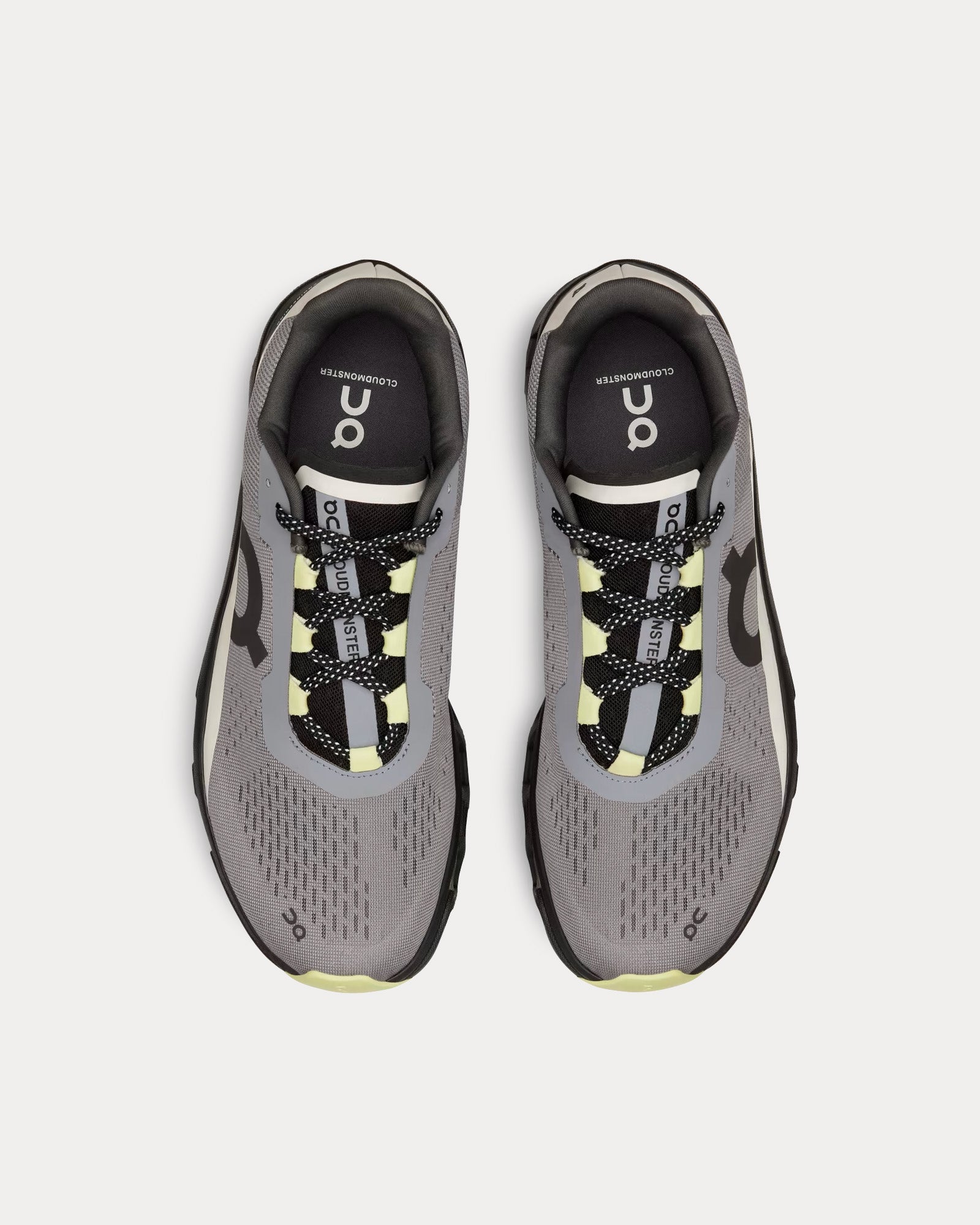 On Running Men's Cloudmonster Fossil / Magnet Running Shoes