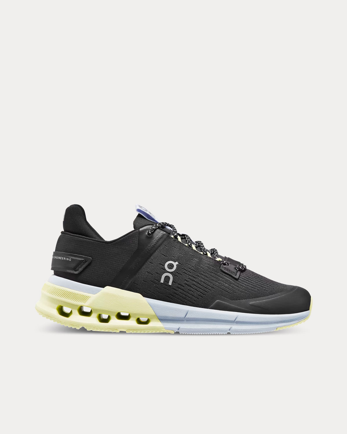 On Running Cloudnova Flux Black / Hay Running Shoes - Sneak in Peace