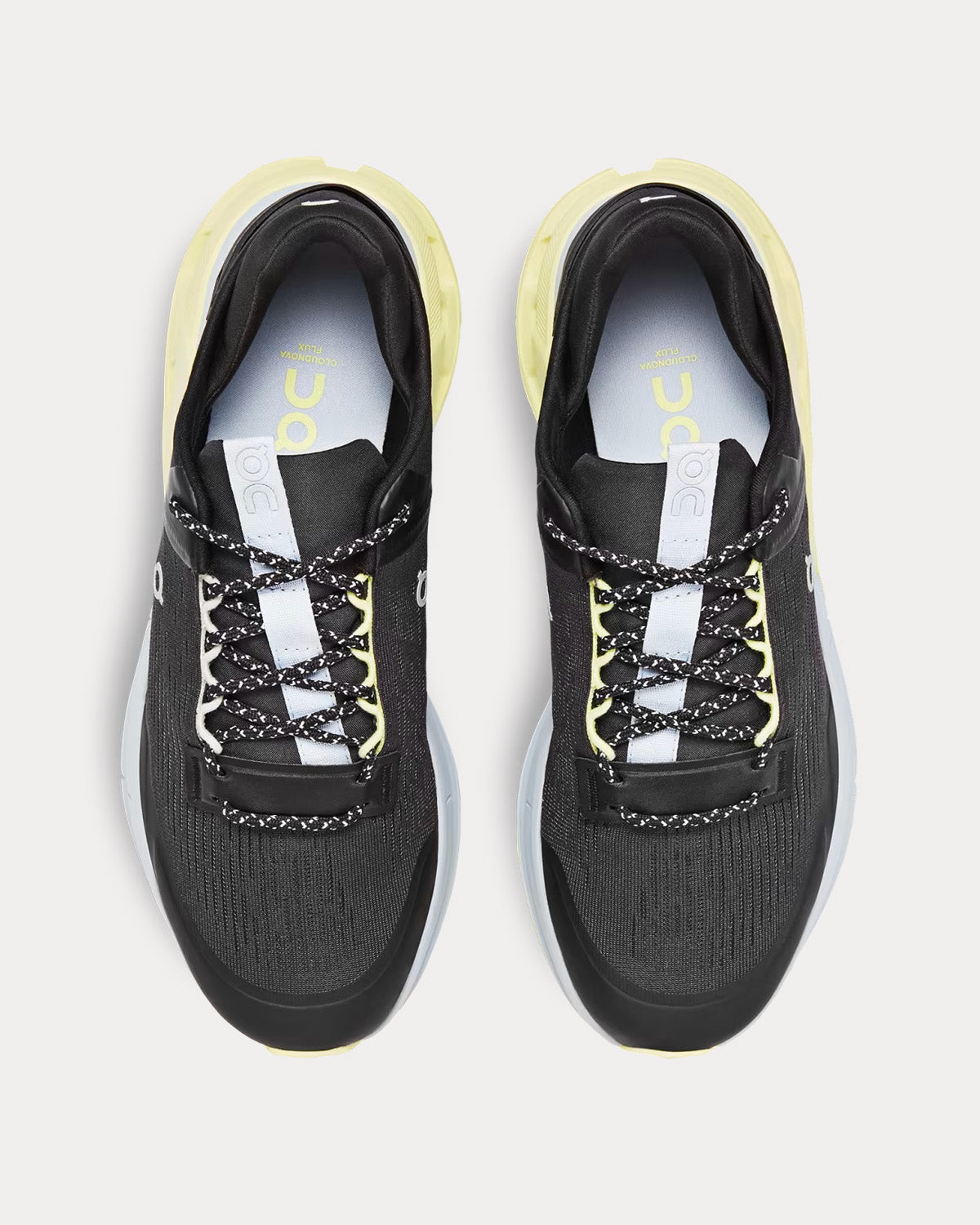 On Running Cloudnova Flux Black / Hay Running Shoes - Sneak in Peace