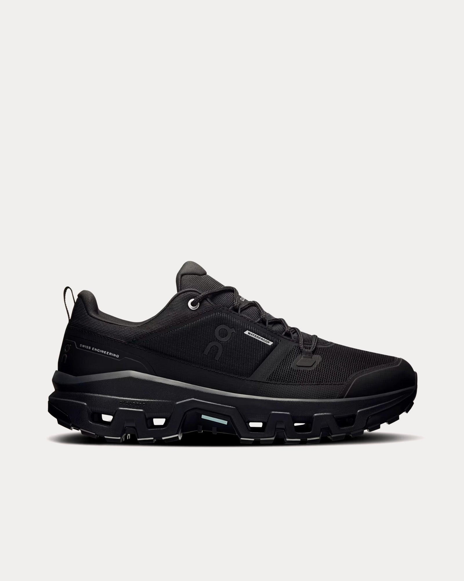 On Running Women's Cloudrock Low WP Black / Black Running Shoes