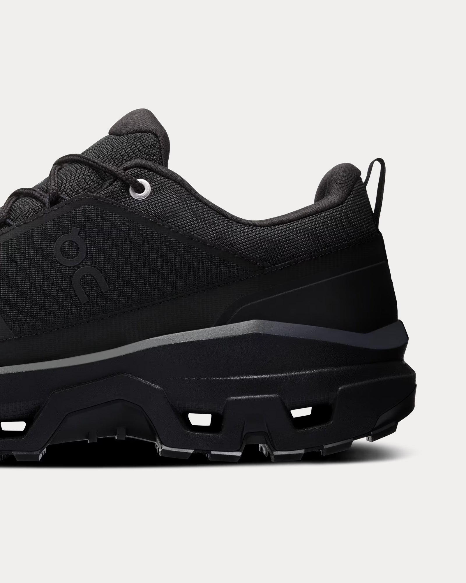 On Running Women's Cloudrock Low WP Black / Black Running Shoes