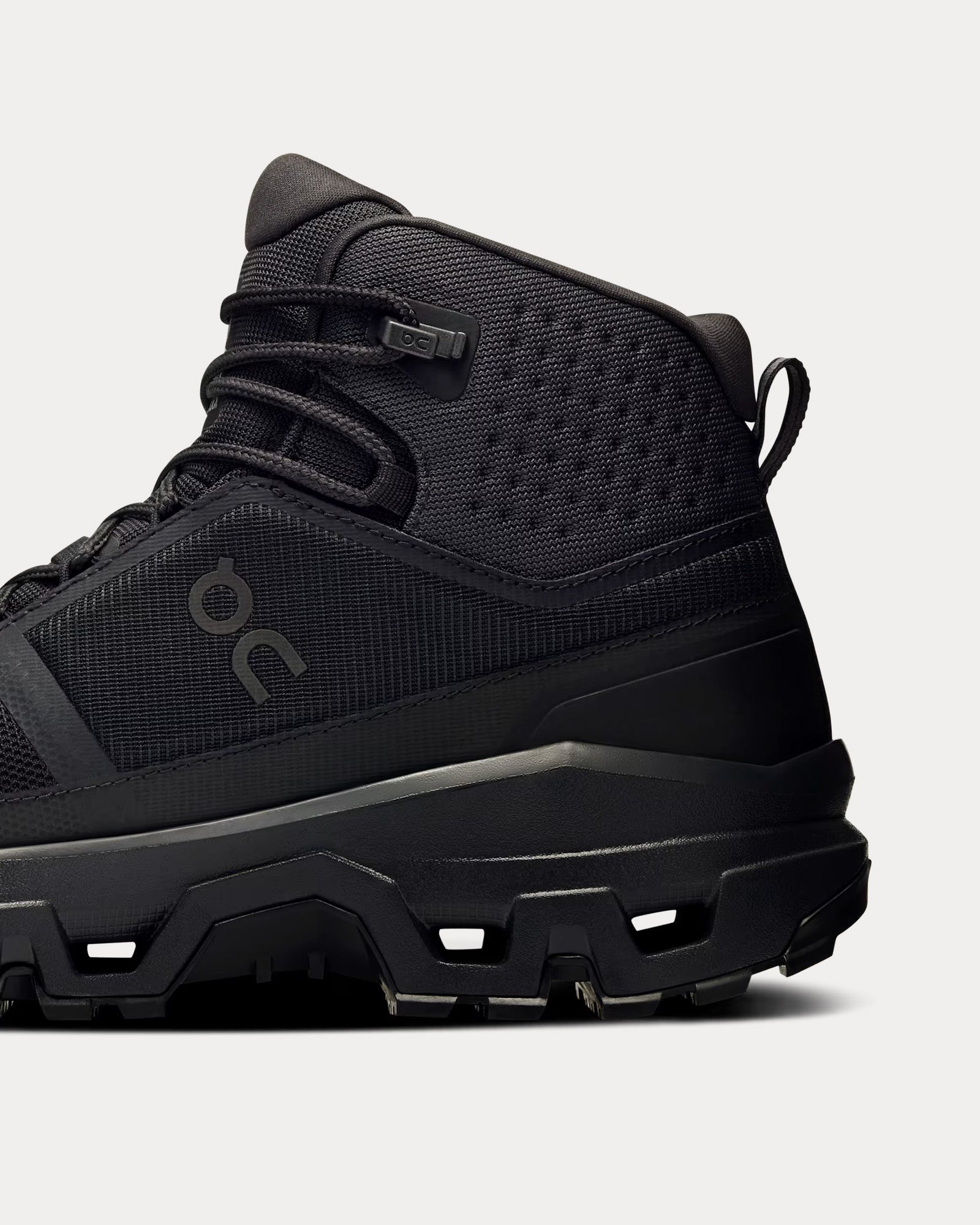 On Running Women's Cloudrock Mid WP Black / Black Boots