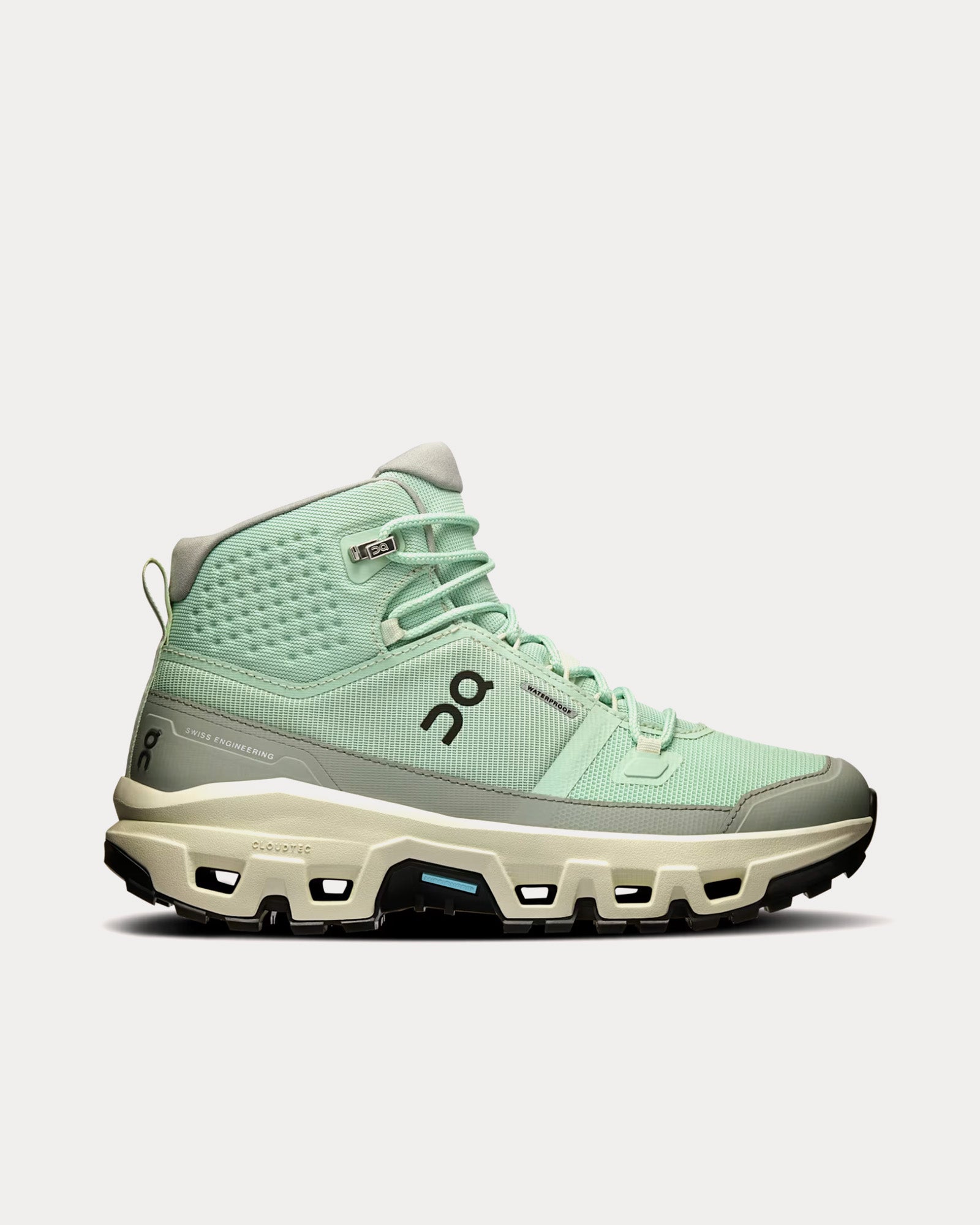 On Running Women's Cloudrock Mid WP Mineral / Aloe Boots