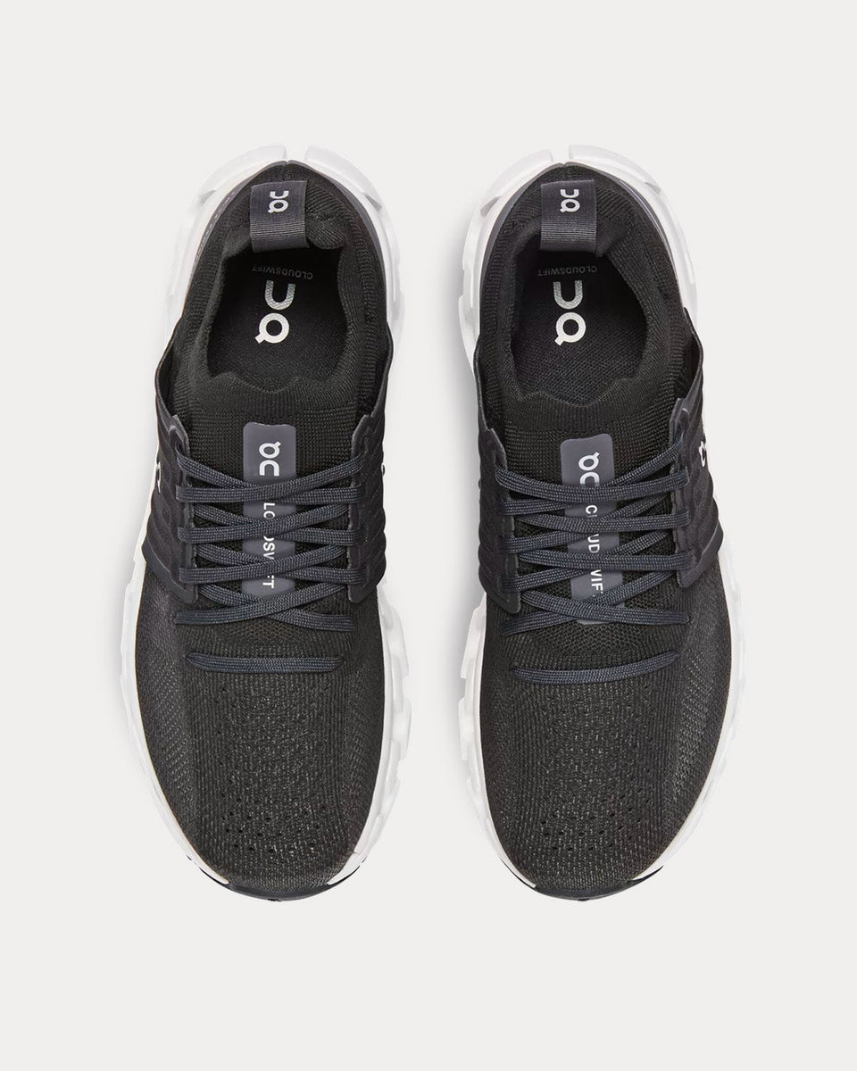 On Running Cloudswift 3 All Black Running Shoes - Sneak in Peace