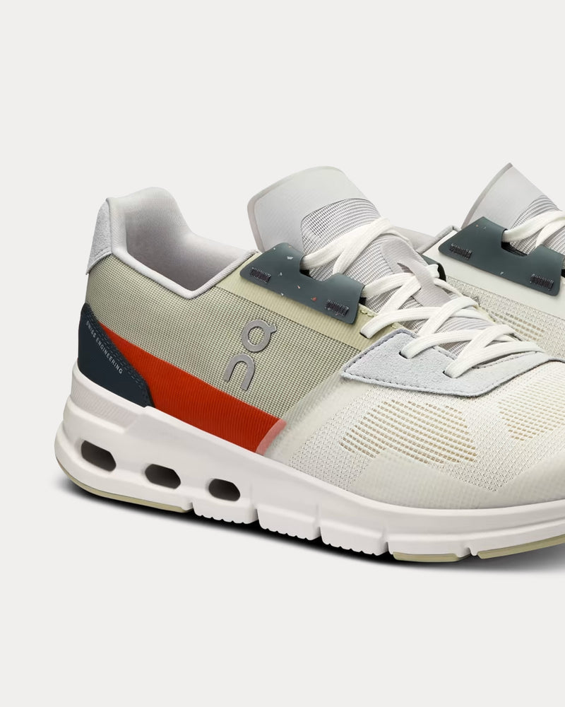 On Running Men's Cloudrift Undyed-White / Flame Running Shoes