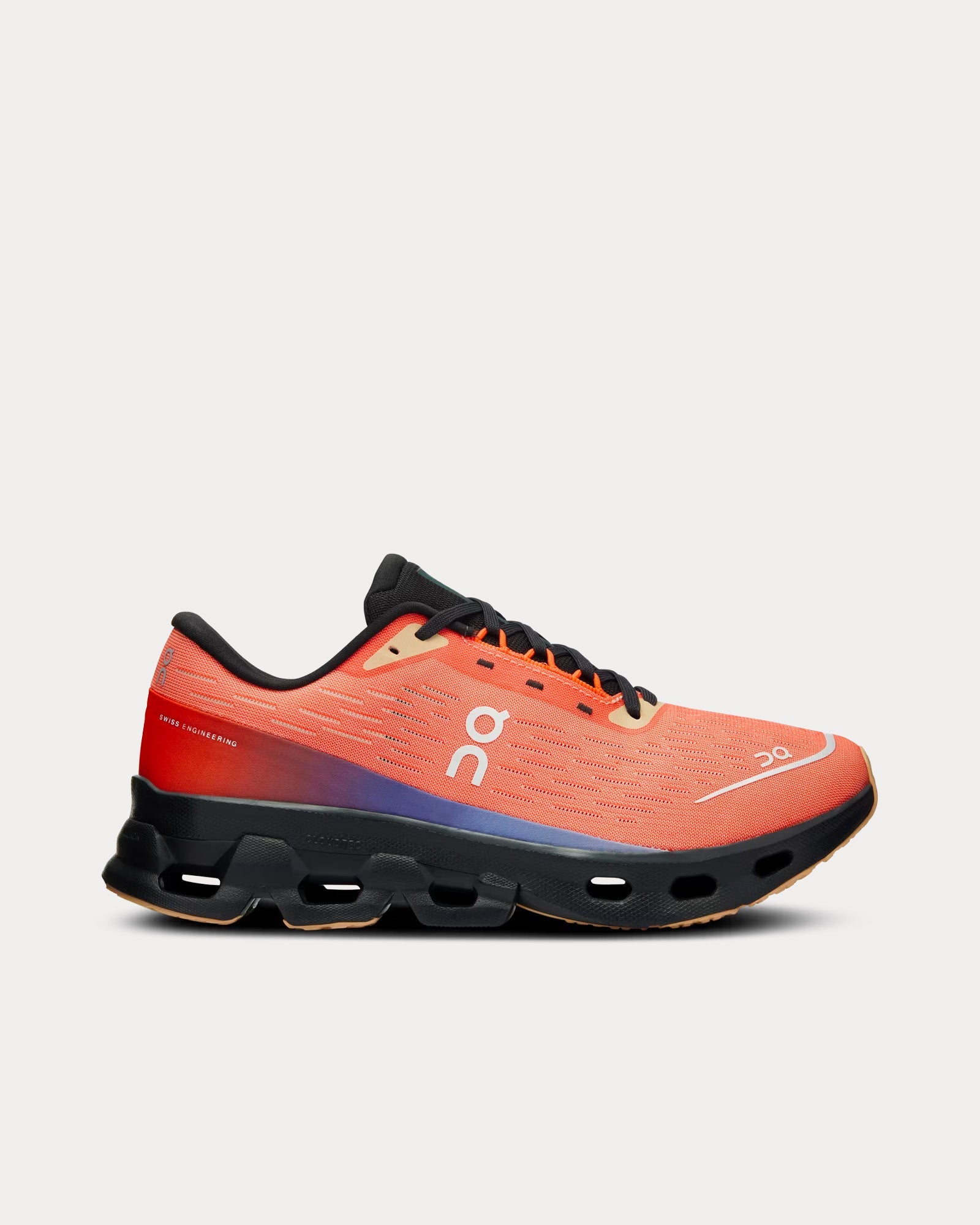 On Running Men's Cloudspark Flame / Black Running Shoes