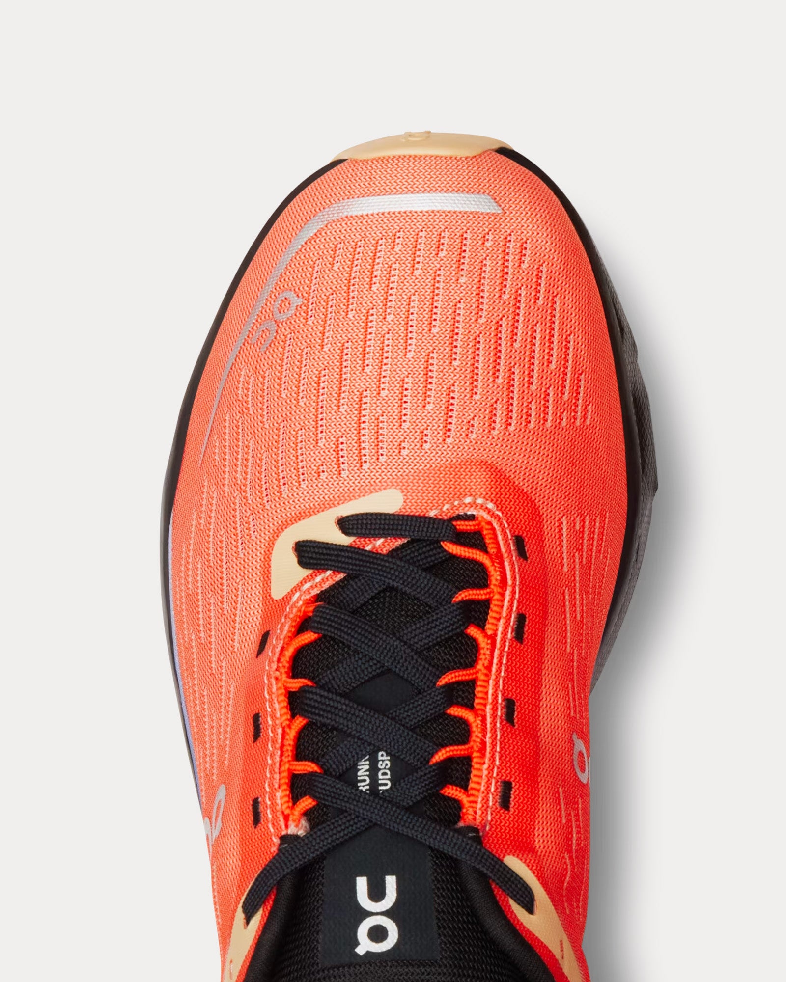 On Running Cloudspark Flame / Black Running Shoes - Sneak in Peace