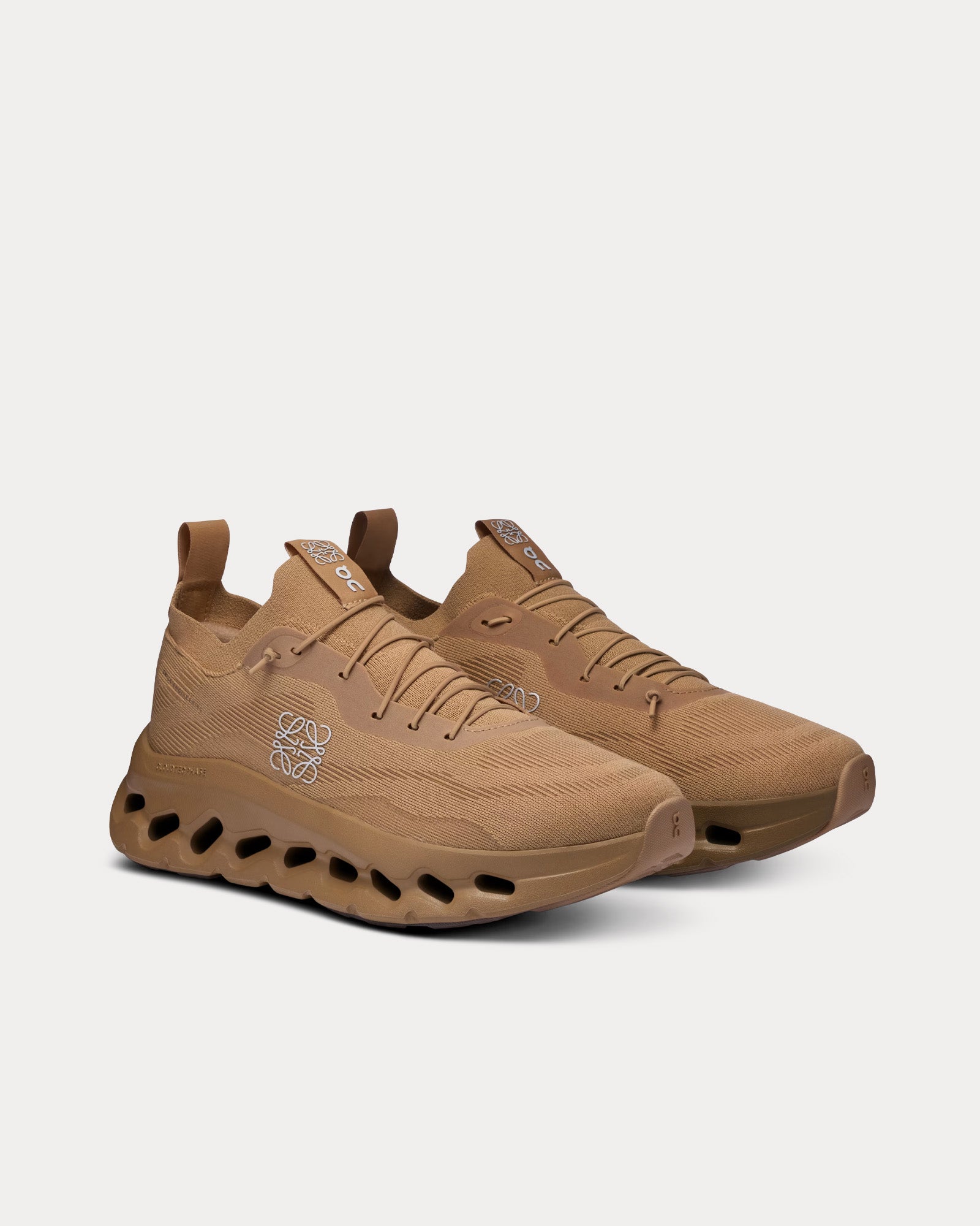 On Running x Loewe Women's Cloudtilt Dark Sand Running Shoes