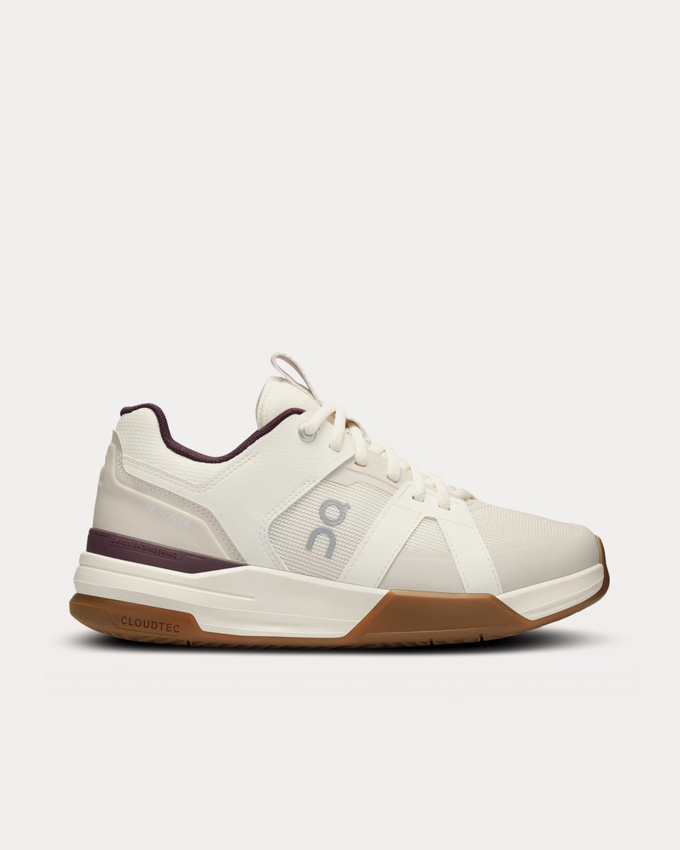 On x atmos The Roger Clubhouse Pro Ivory / Pearl Low Top Sneakers ...