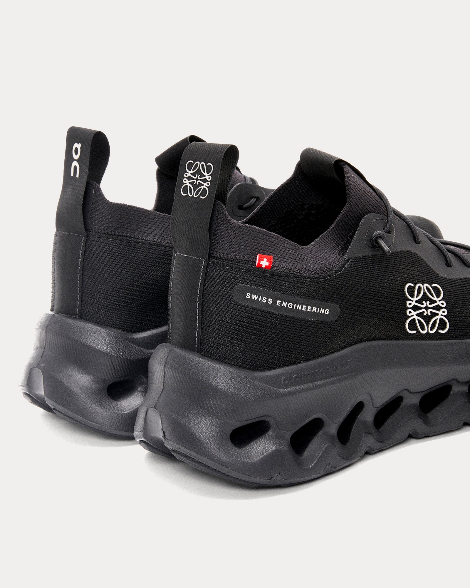 On Running x Loewe Women's Cloudtilt All Black Running Shoes