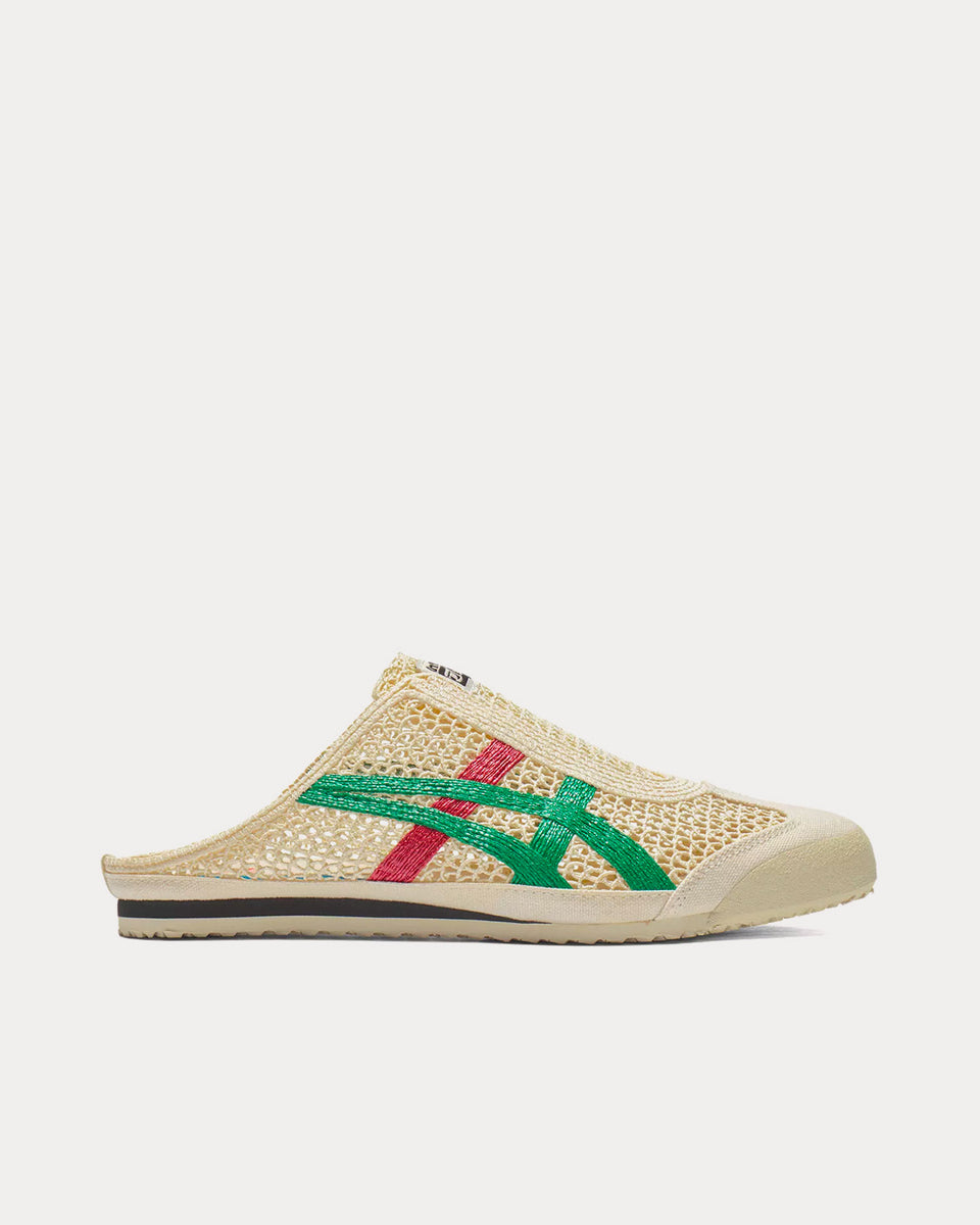 Onitsuka Tiger Mexico 66 Sabot Cream / Kale Slip Ons - Sneak in Peace