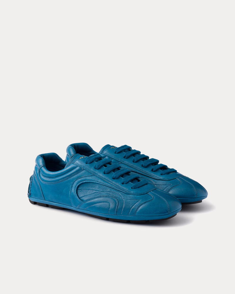 Prada Men's Montecarlo Re-Edition 2005 Antiqued Nappa Leather Ocean ...
