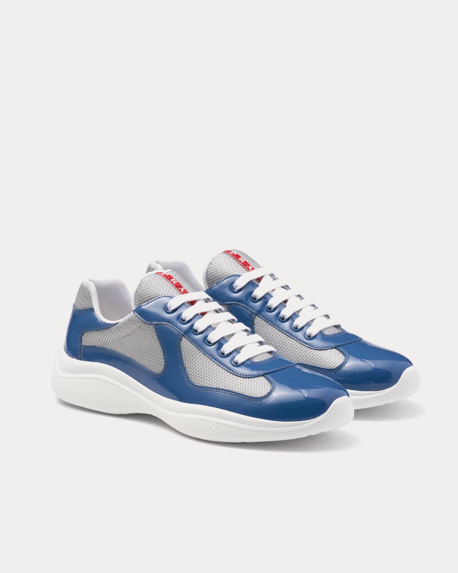 Prada Men's America's Cup Patent Leather & Technical Fabric Aviation ...