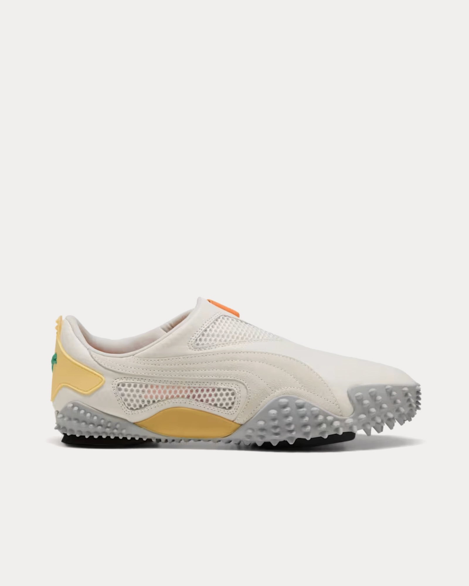 Puma Unisex Ur Mostro Communication Beige / Orange Slip On Sneakers ...