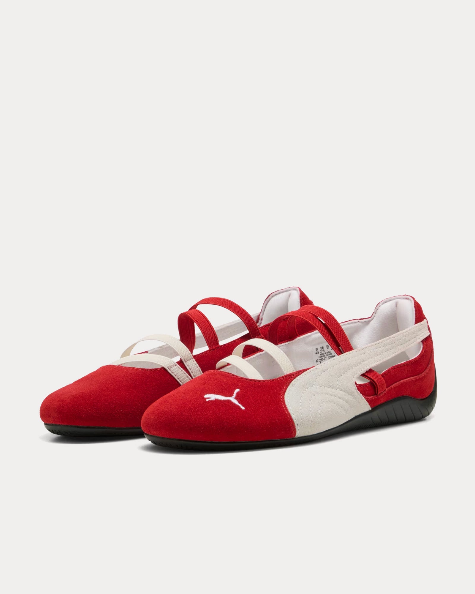 Puma Women's Speedcat Ballet Suede For All Time Red / Puma Black / Puma ...