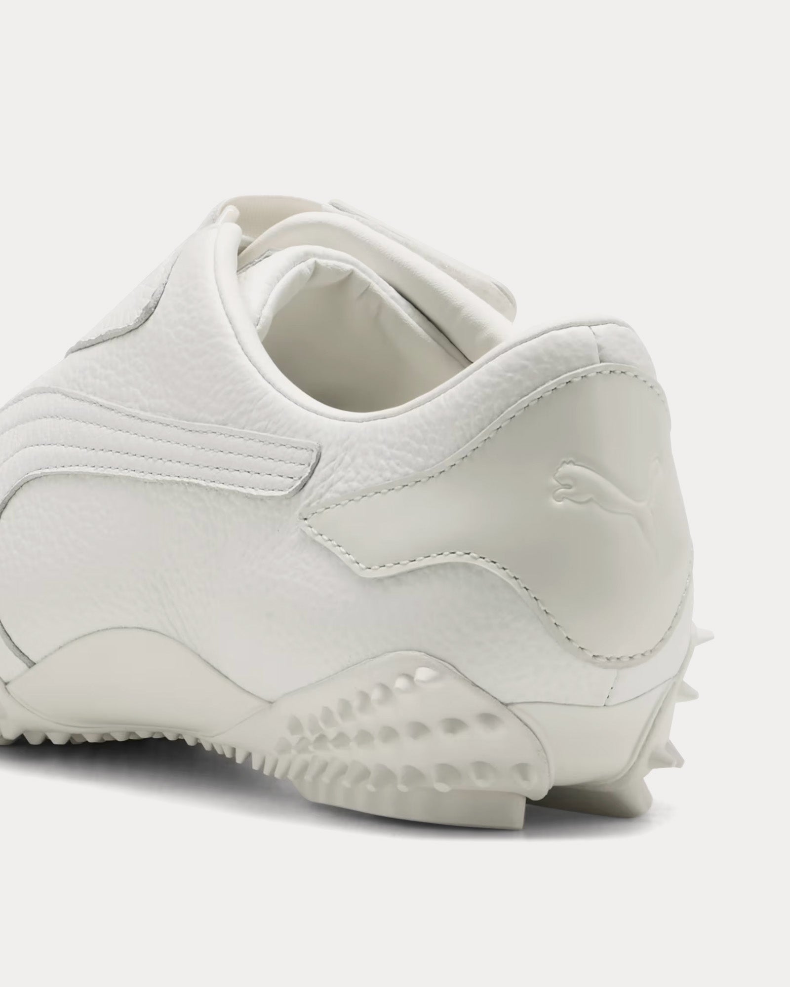 Puma Unisex Mostro Leather Frosted Ivory Slip On Sneakers