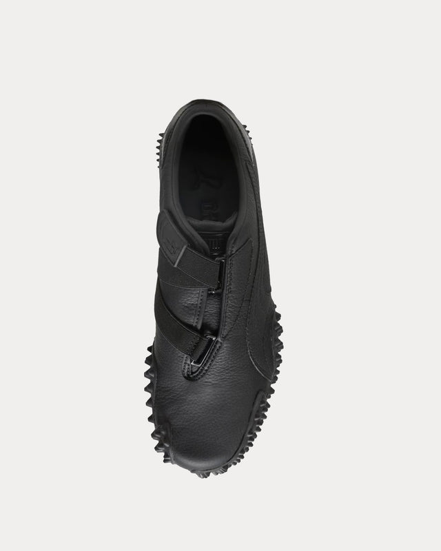 Puma Unisex Mostro Leather Puma Black Slip On Sneakers