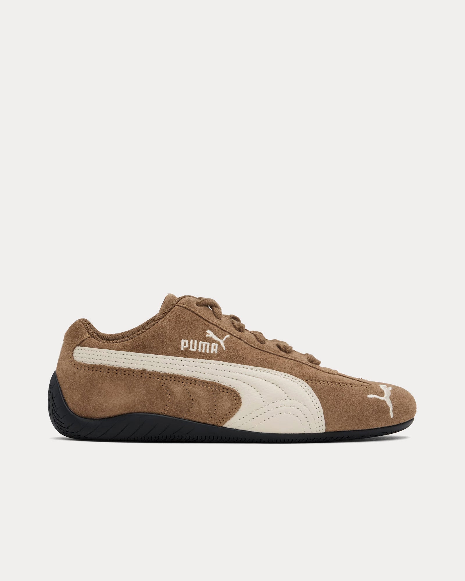 Puma Unisex Speedcat Archive Haute Coffee / Frosted Ivory Low Top ...