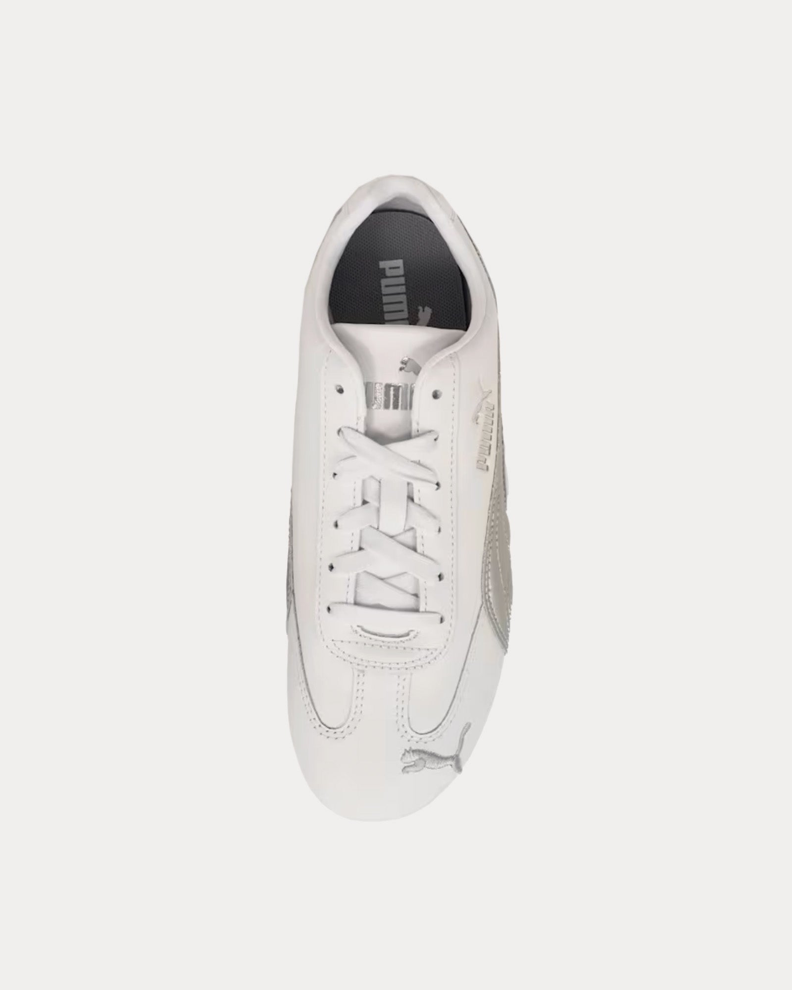 Puma Unisex Speedcat OG Leather Puma White / Puma Silver Low Top ...