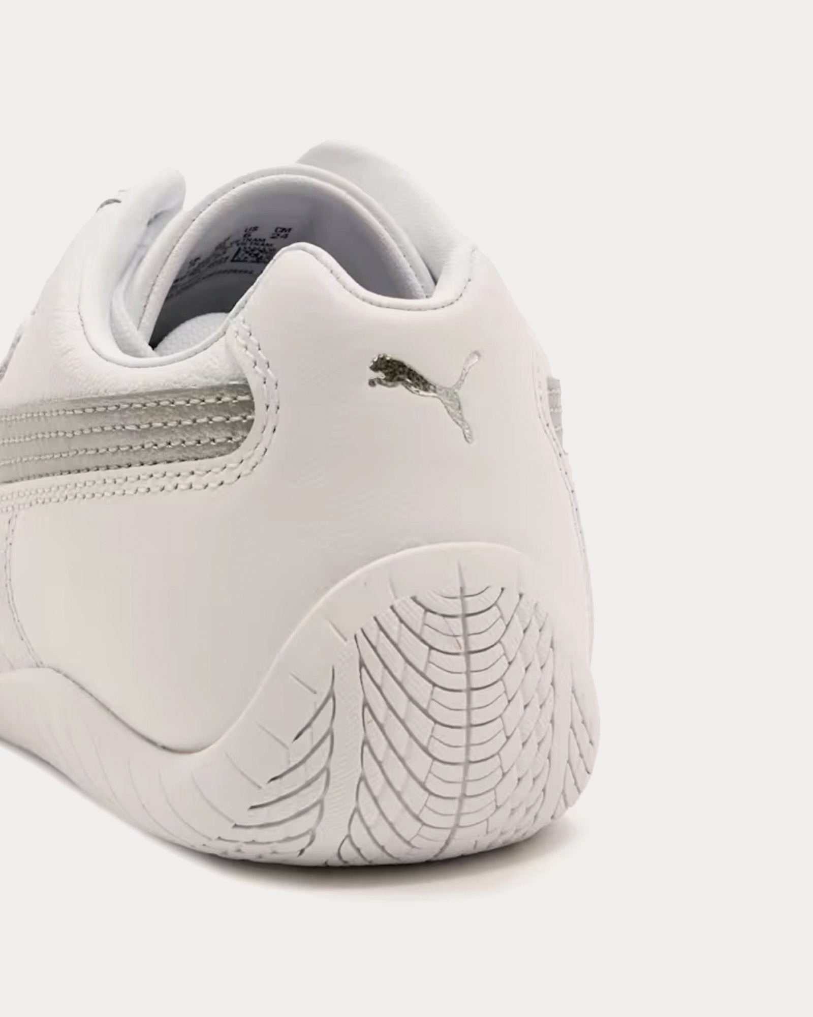 Puma Unisex Speedcat OG Leather Puma White / Puma Silver Low Top ...