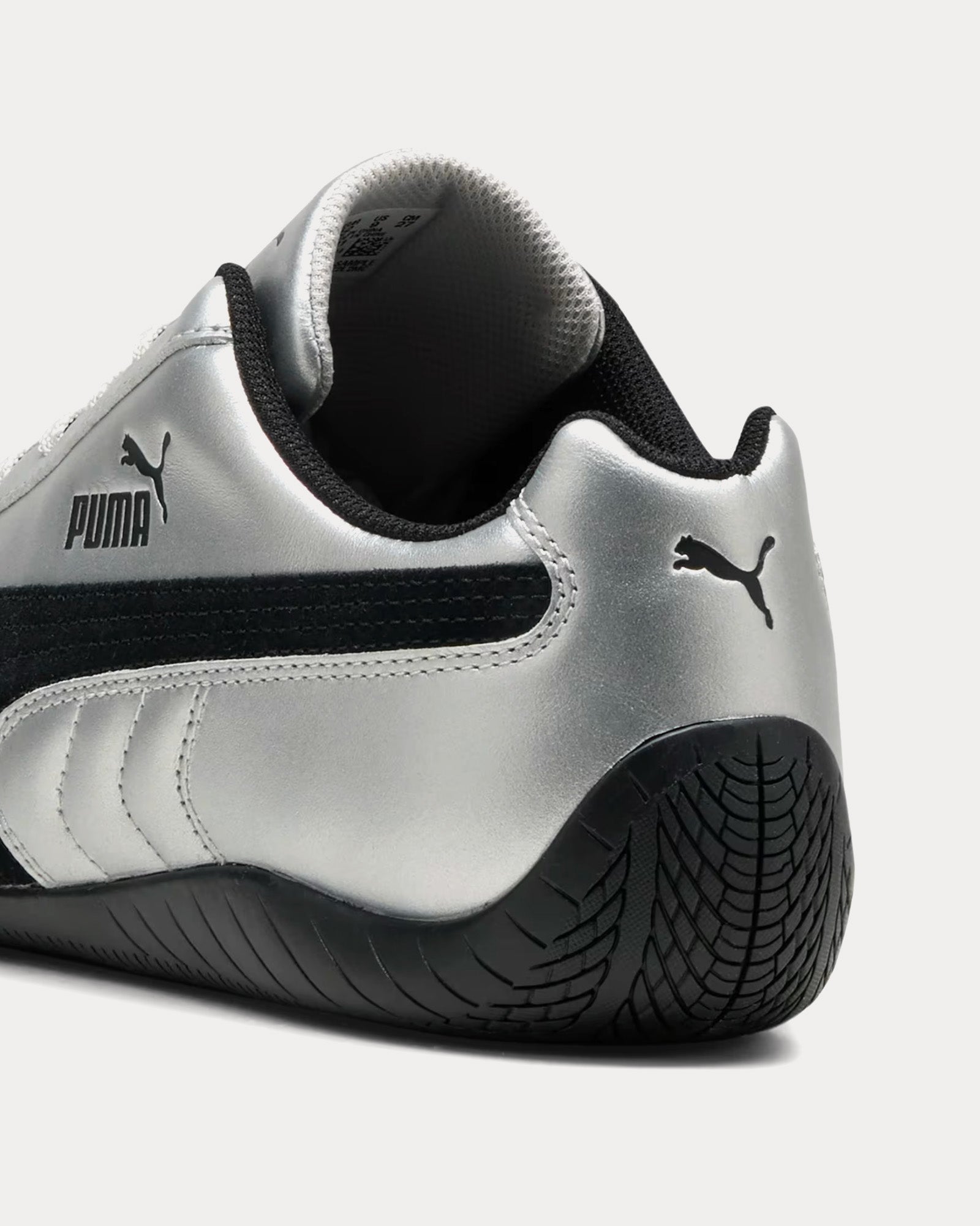 Puma Unisex Speedcat Metallic Puma Silver / Puma Black Low Top Sneakers ...