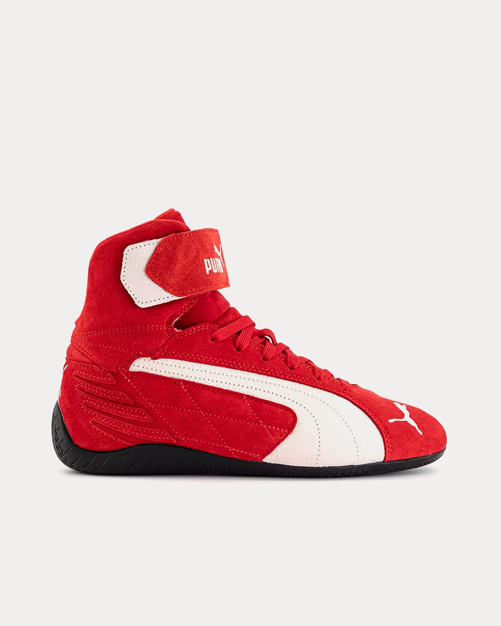 Puma Unisex Speedcat Mid For All Time Red / Warm White High Top Sneakers