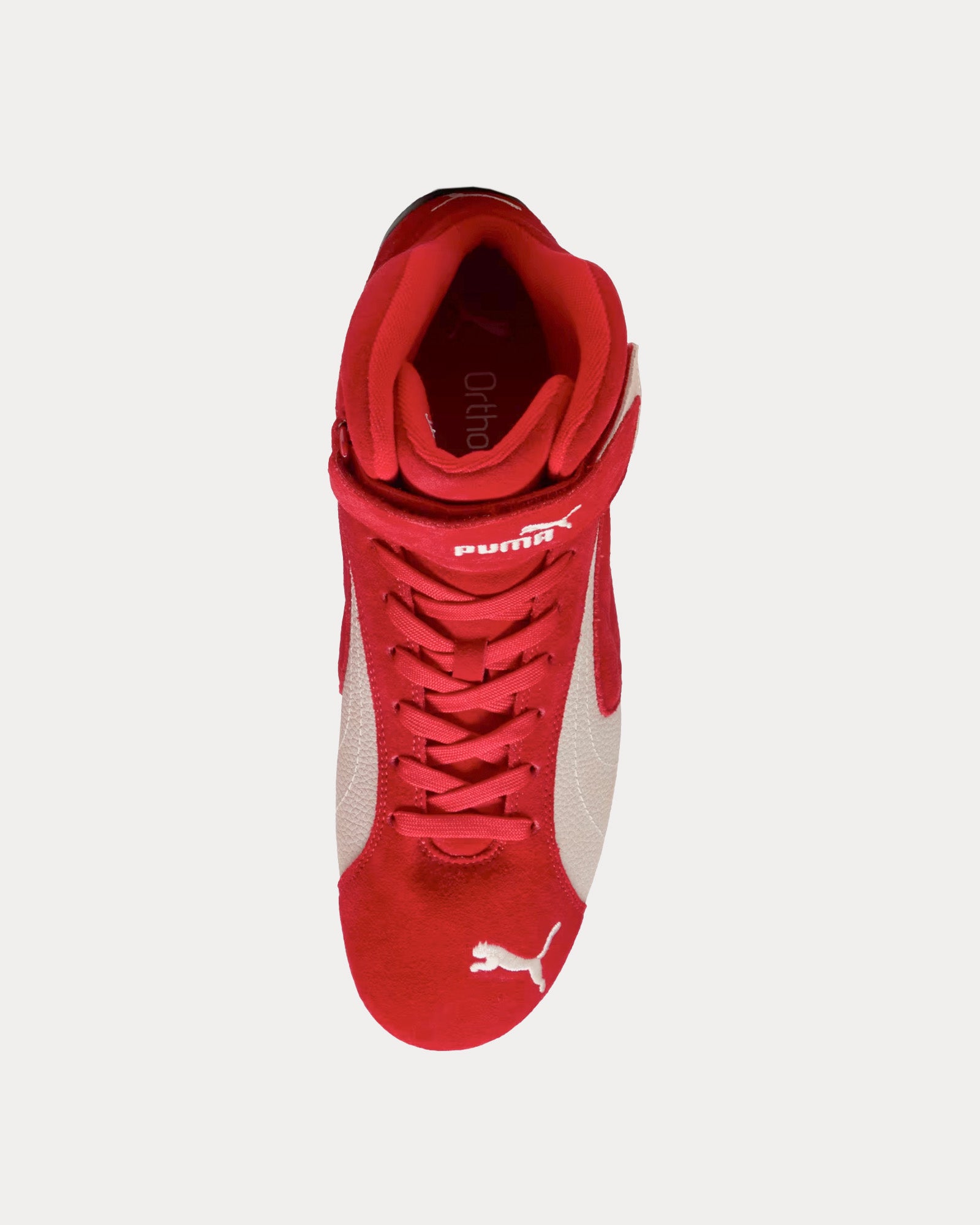 Puma Unisex Speedcat Mid For All Time Red / Warm White High Top Sneakers