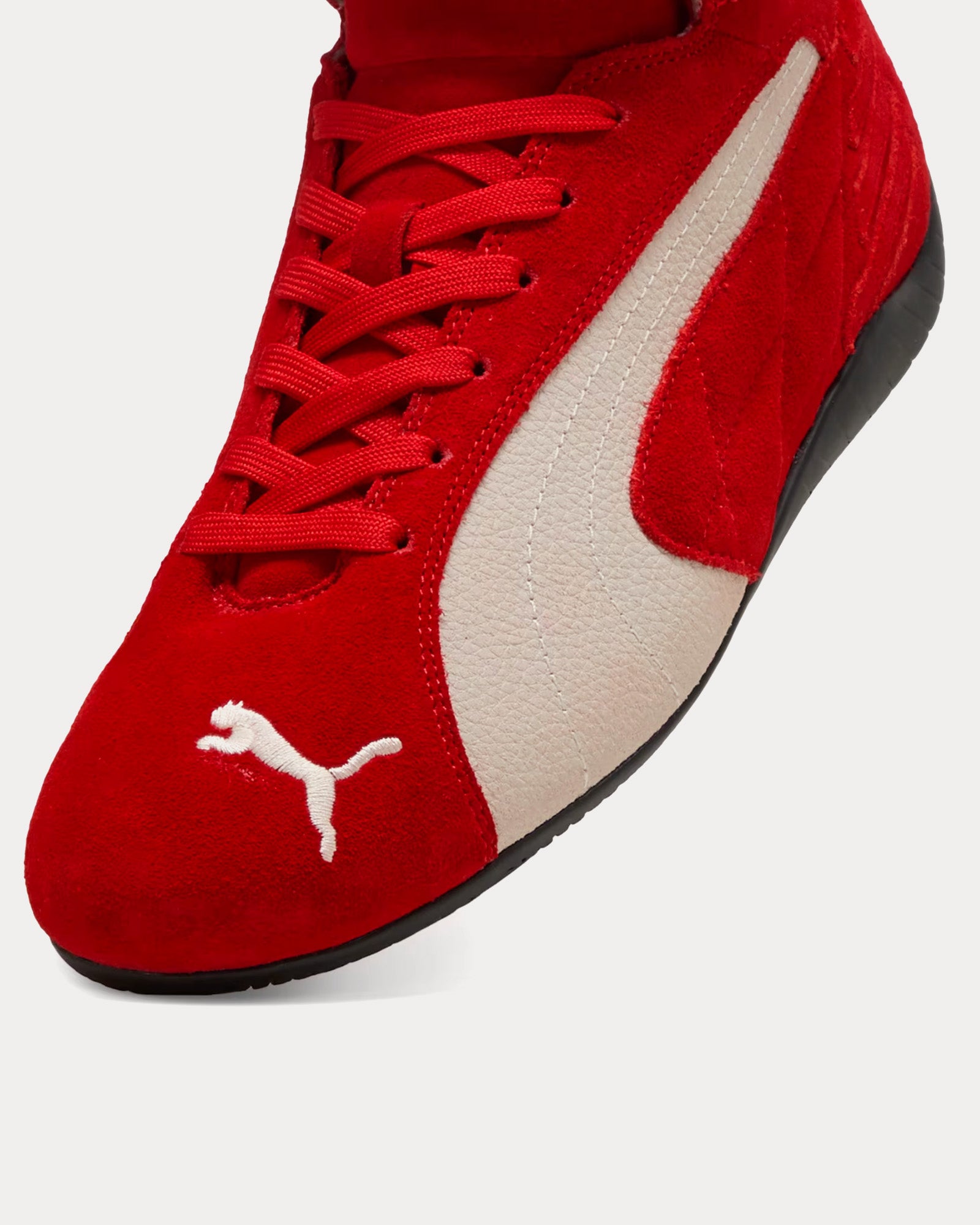 Puma Unisex Speedcat Mid For All Time Red / Warm White High Top Sneakers