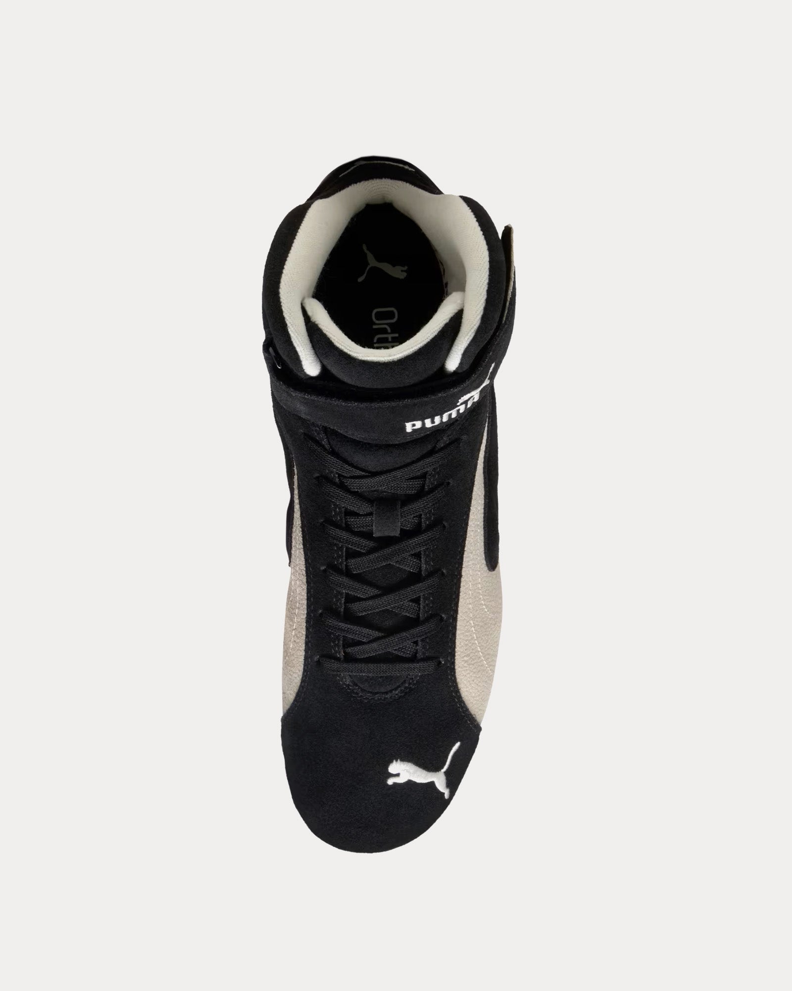 Puma Unisex Speedcat Mid Puma Black / Warm White High Top Sneakers