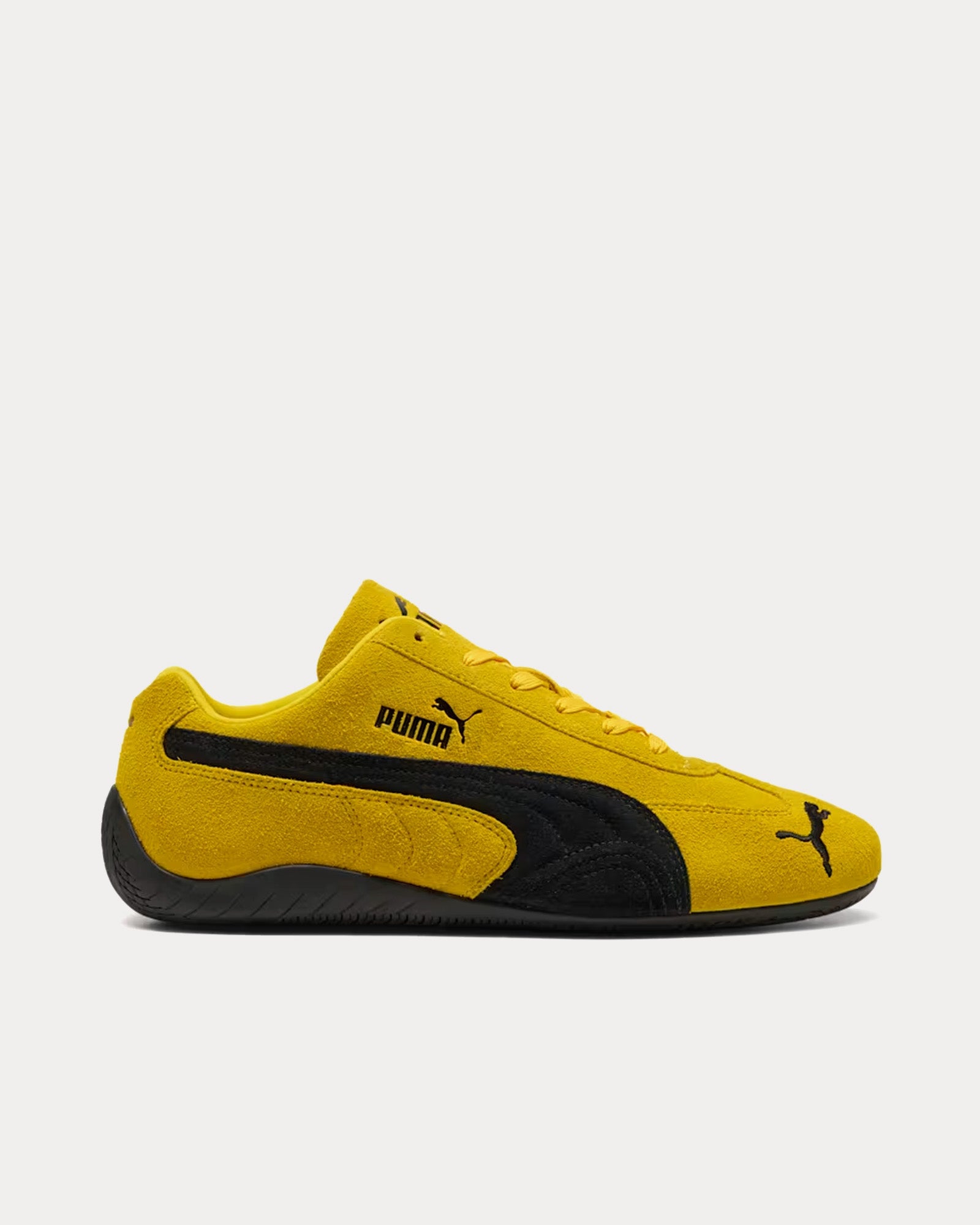 Puma Unisex Speedcat OG Pelé Yellow / Puma White Low Top Sneakers ...