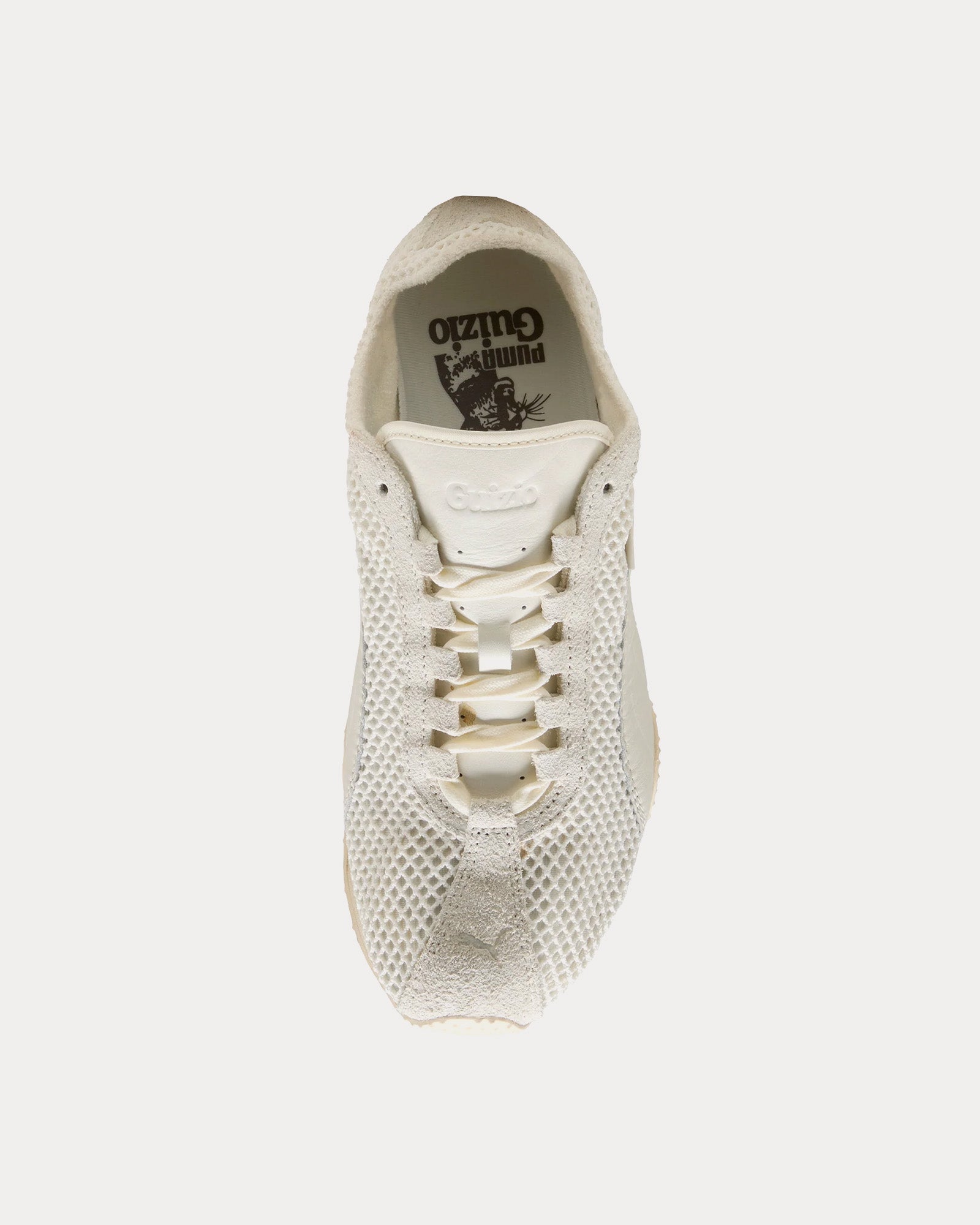 Puma x Guizio Unisex H-Street Warm White Low Top Sneakers & Trainers
